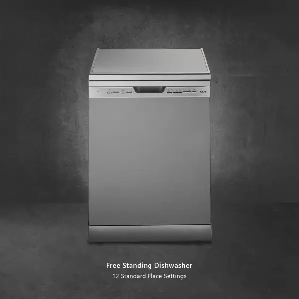 DW CENTRA 60 – Free Standing Dishwasher, 12 Standard Place Settings ...