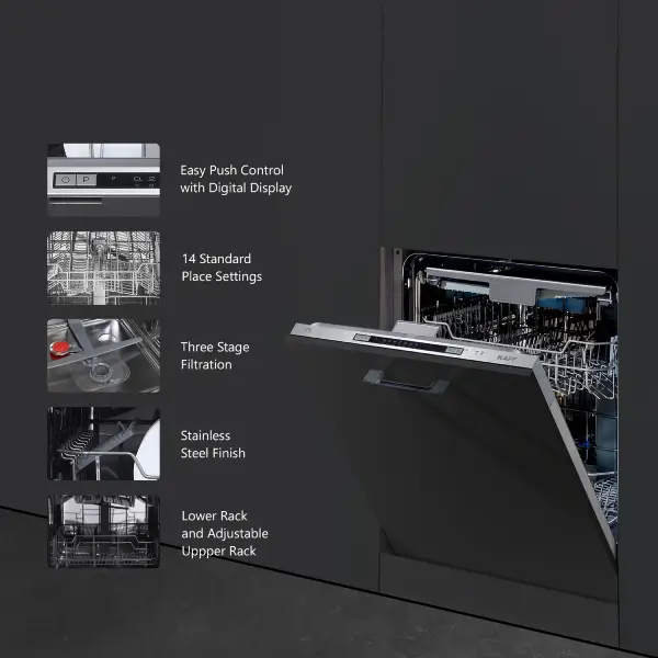 DW SPECTRA 60 – Fully Integrated Built-in Dishwasher - Shree Ganesh