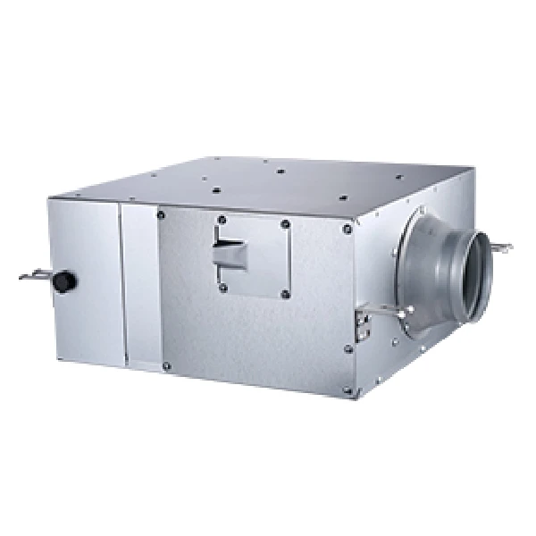 Fresh air fan with filter store